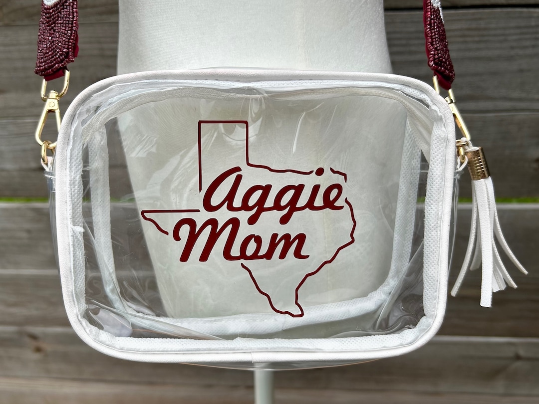 Aggie Moms Gameday Crossbody Bag | Stadium Approved Purse With ...