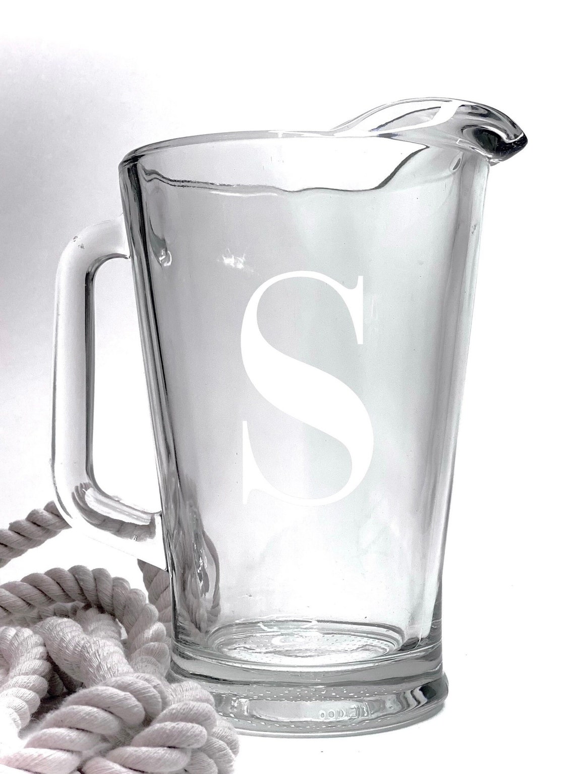 Ring Dunk|personalized Glass Drink Pitcher | 60 Oz Glass Beverage ...
