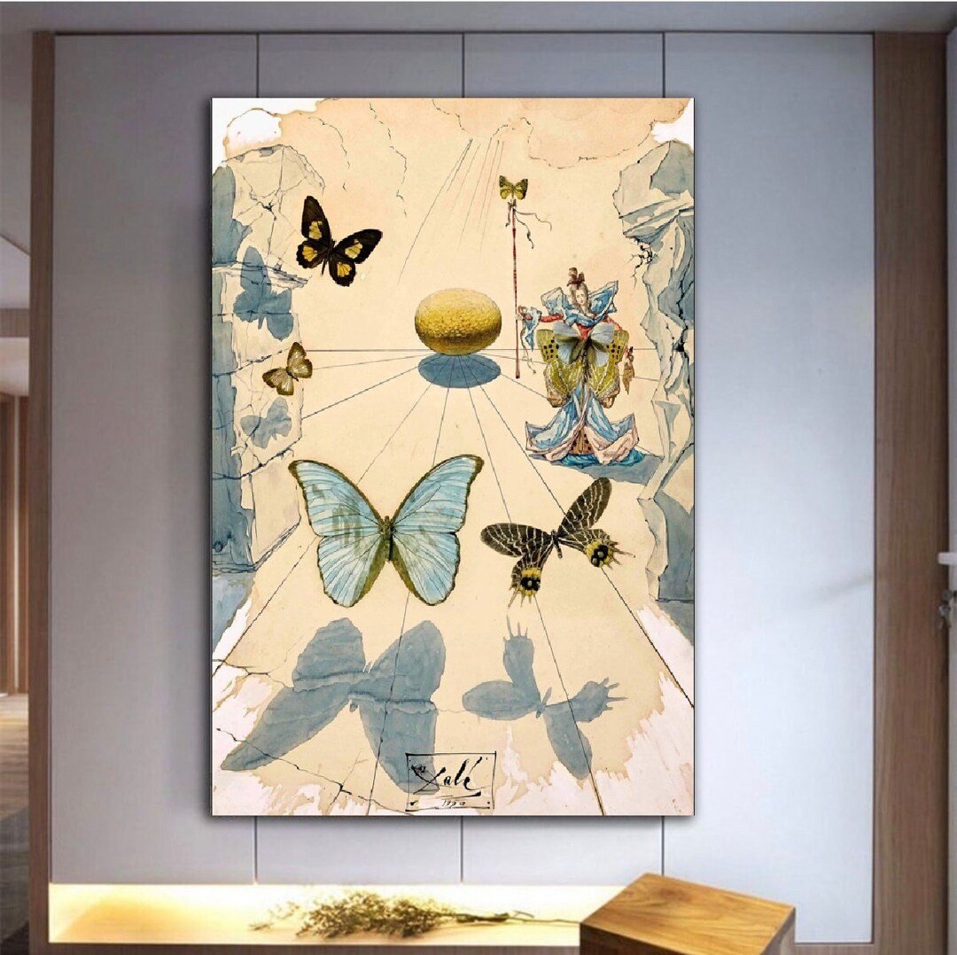Salvador Dali,surrealism Painting,canvas Print Art,salvador Dali Decor ...