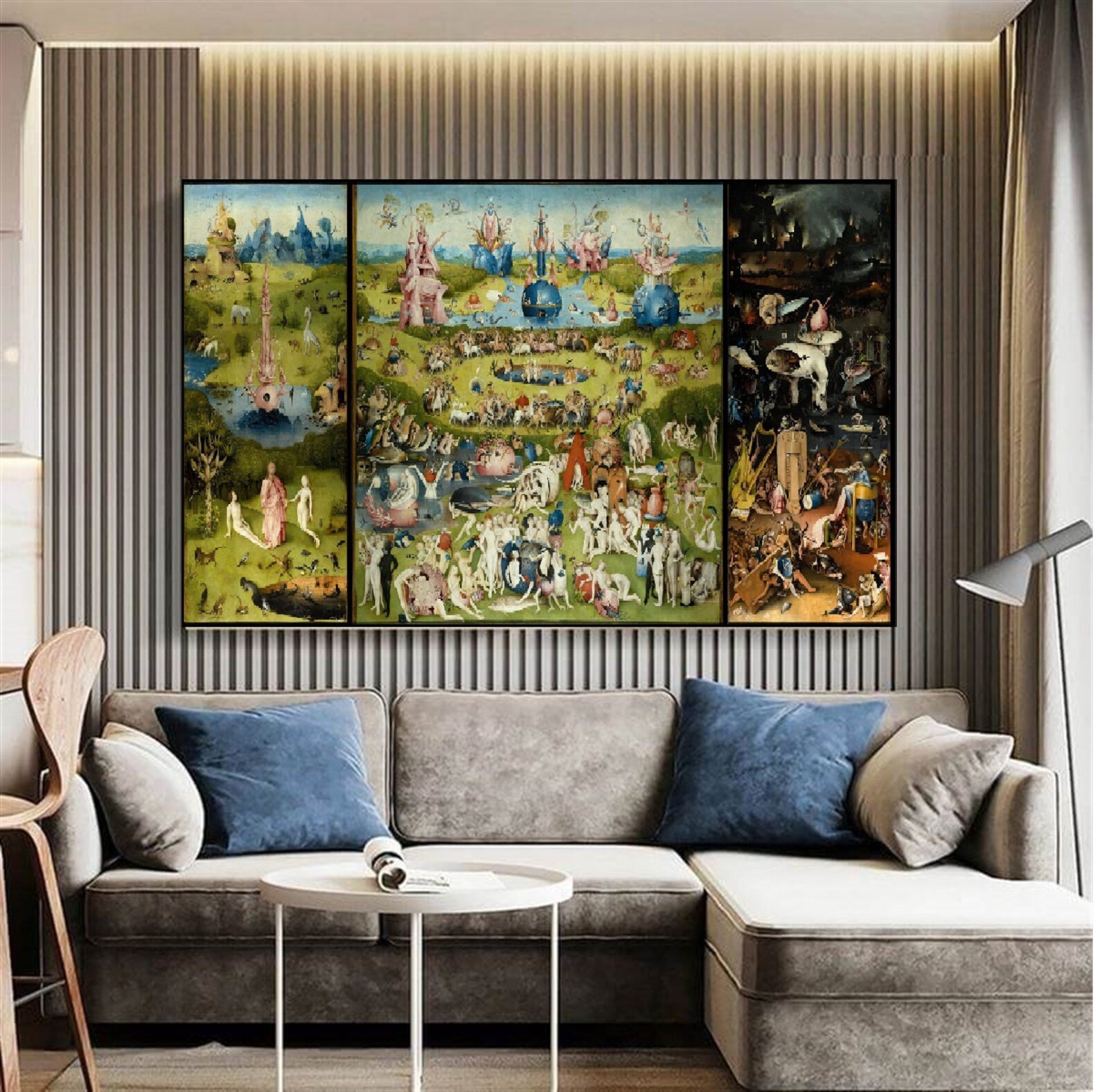 Hieronymus Bosch, the Garden of Earthly Delights, Living Room Decor ...