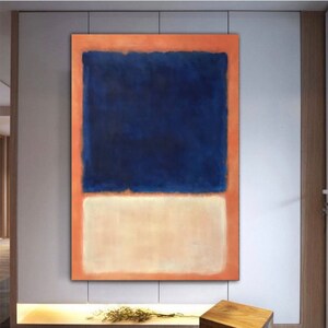 Set of 2 Mark Rothko , Rothko Museum, Reproduction Painting Abstract ...