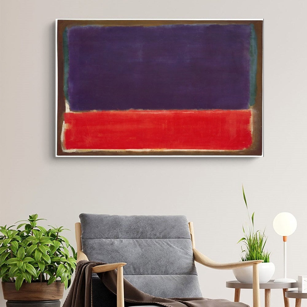 Mark Rothko, No. 14, 1951, Mark Rothko Poster, Living Room Decor ...