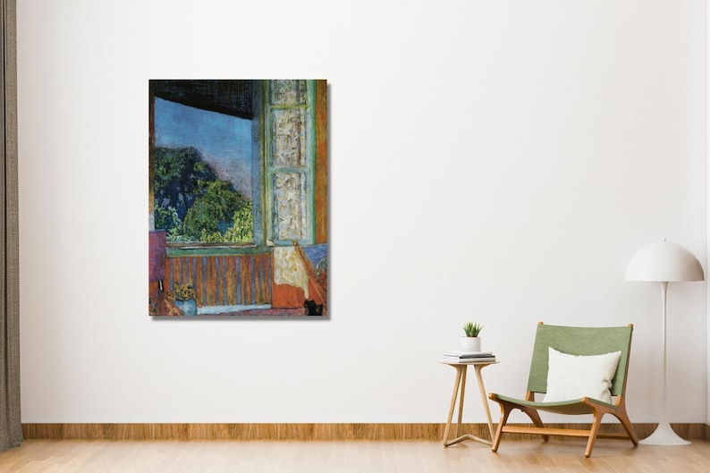 Pierre Bonnard, the Open Window, the Window Decor, Pierre Bonnard Art ...
