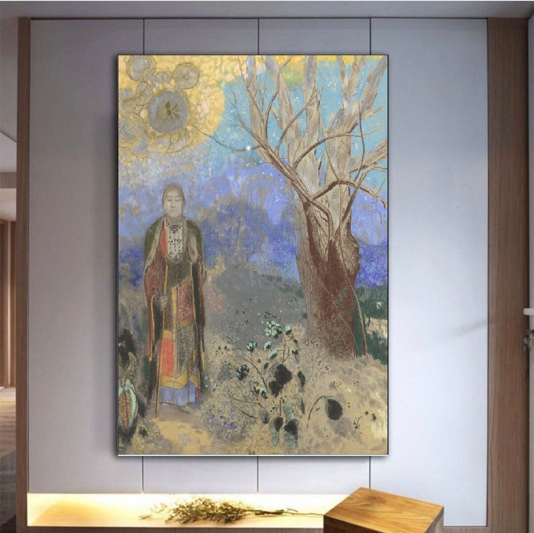 Odilon Redon, the Buddha (1906-1907) ,odilon Redon Art, the Buddha ...