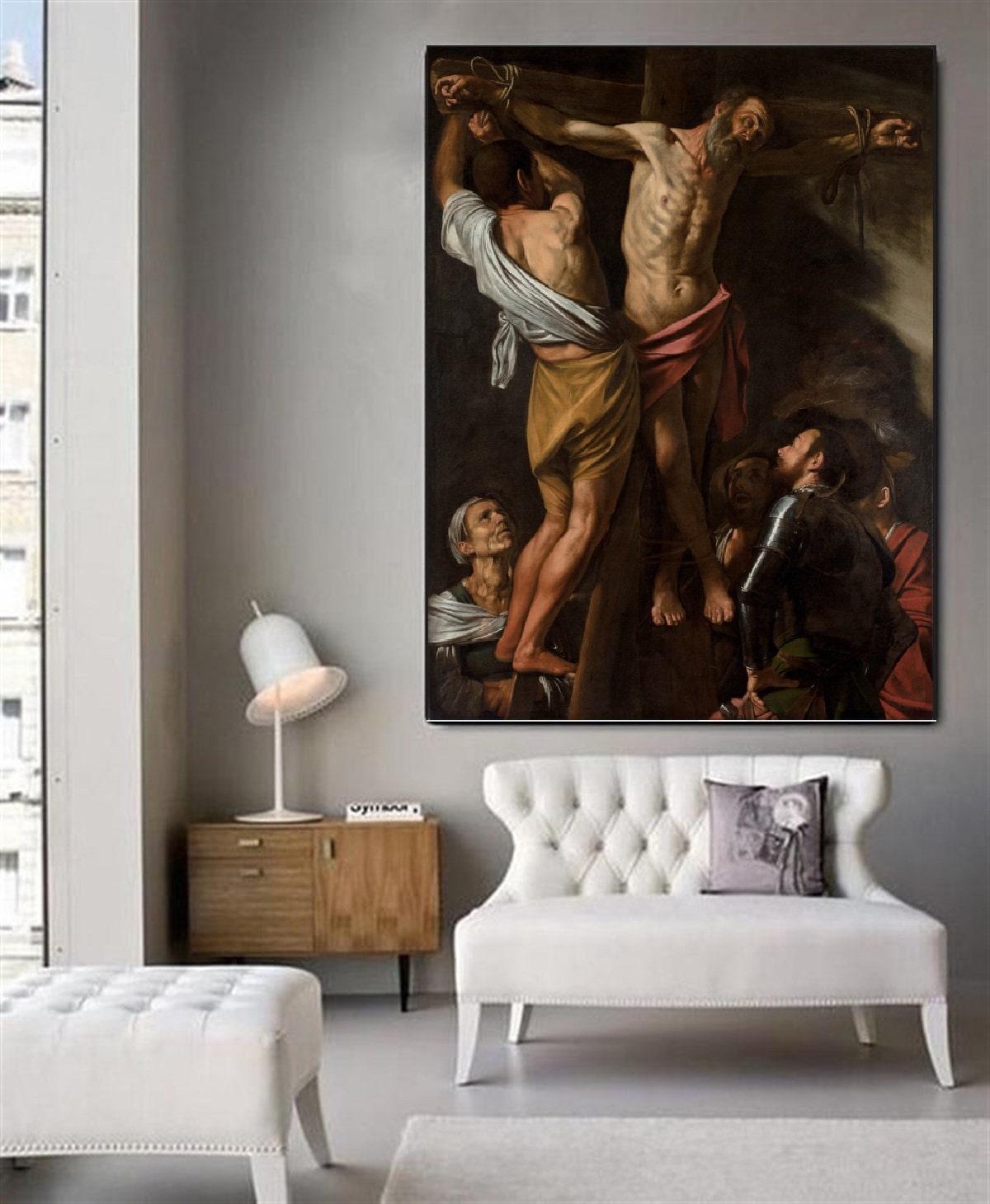 Caravaggio, 1607 the Crucifixion of Saint Andrew,caravaggio Art, the ...
