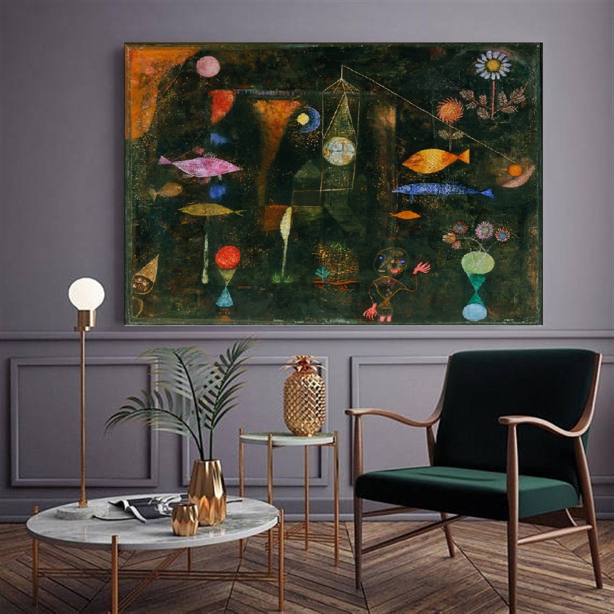 Paul Klee ,fish Magic ,paul Klee Art,fish Magic Decor,fish Magic Poster ...