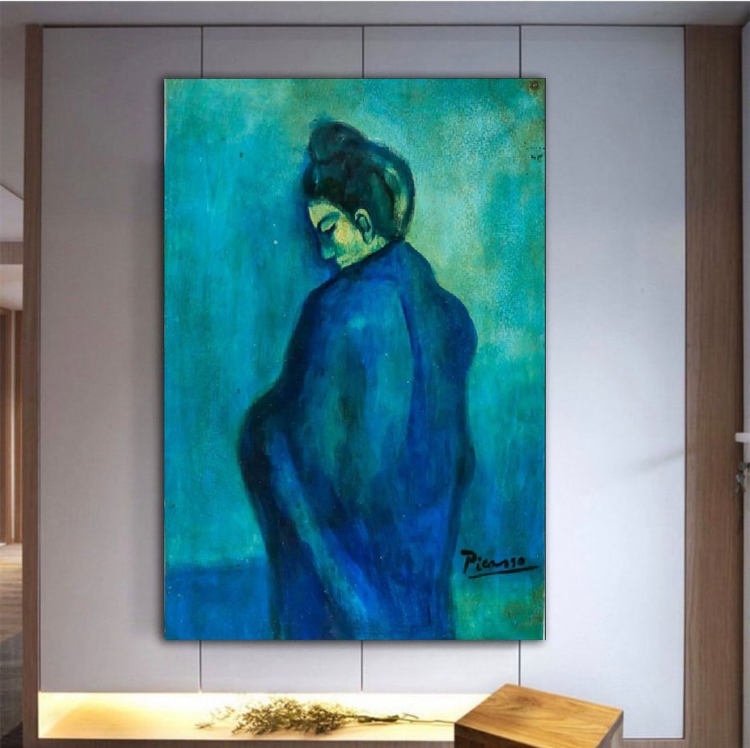 Pablo Picasso's, Blue Period,picasso Canvas, Picasso Decor Art, Living Room Decor, Picture Wall ...