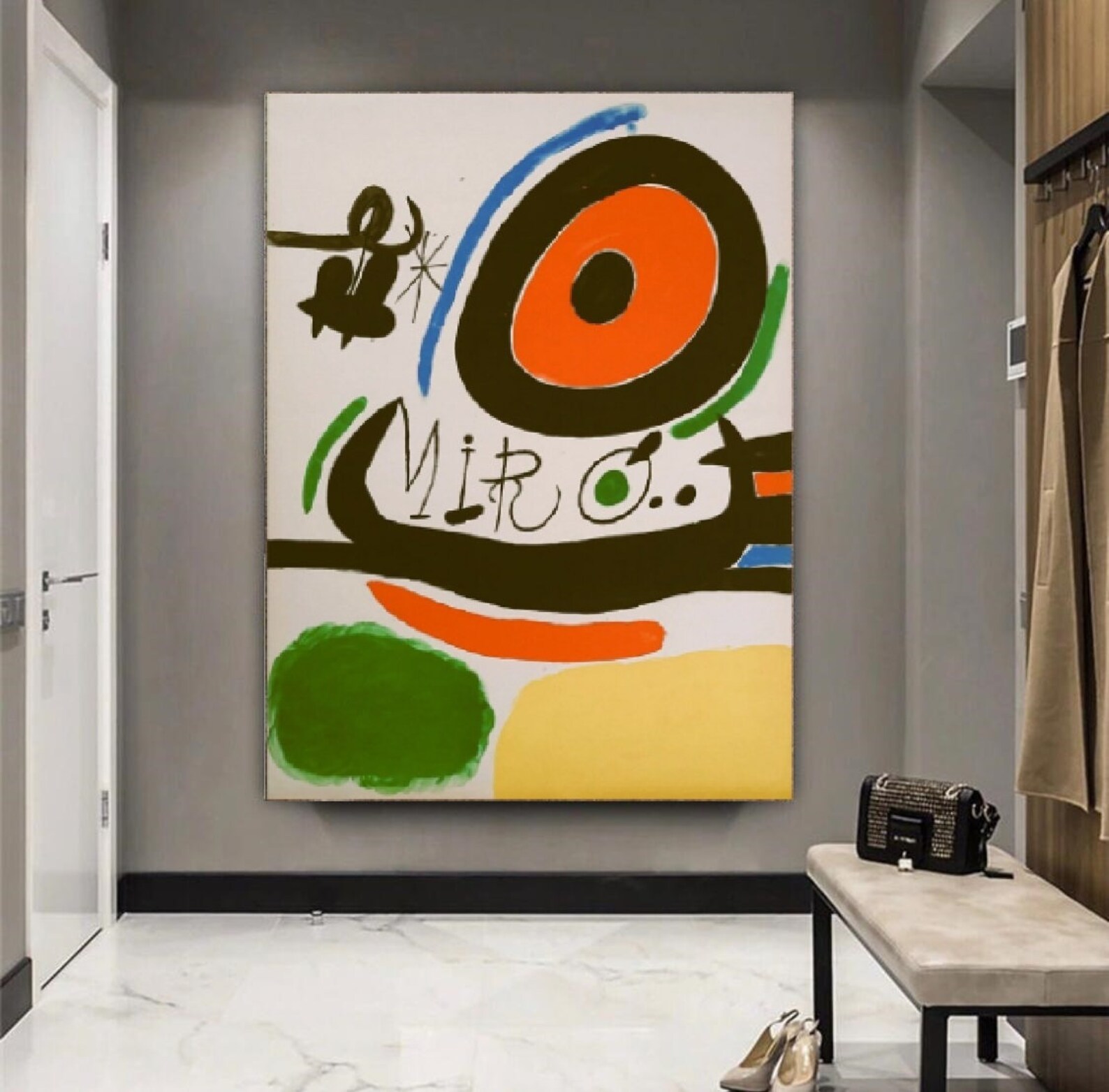 Joan Miro,joan Miro Poster,exhibition Poster,osaka Exhibition,ceramic ...