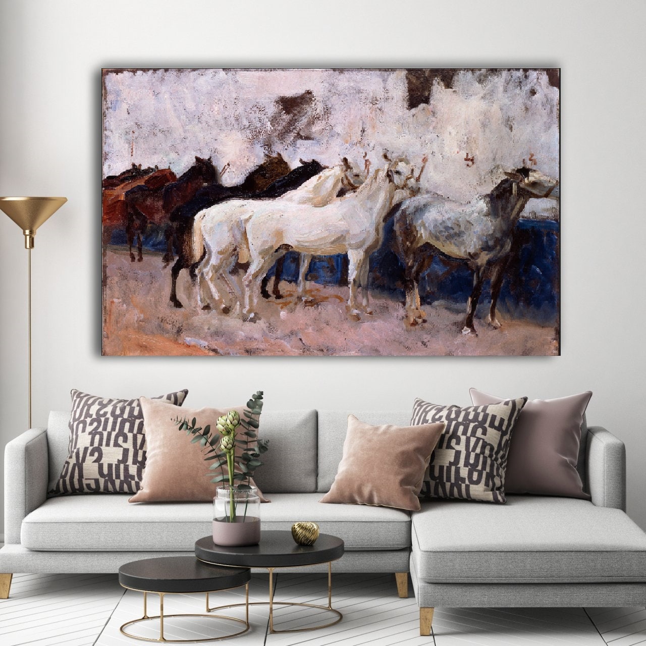 John Singer Sargent Horses at Palma 1908 canvas Printjohn - Etsy Canada