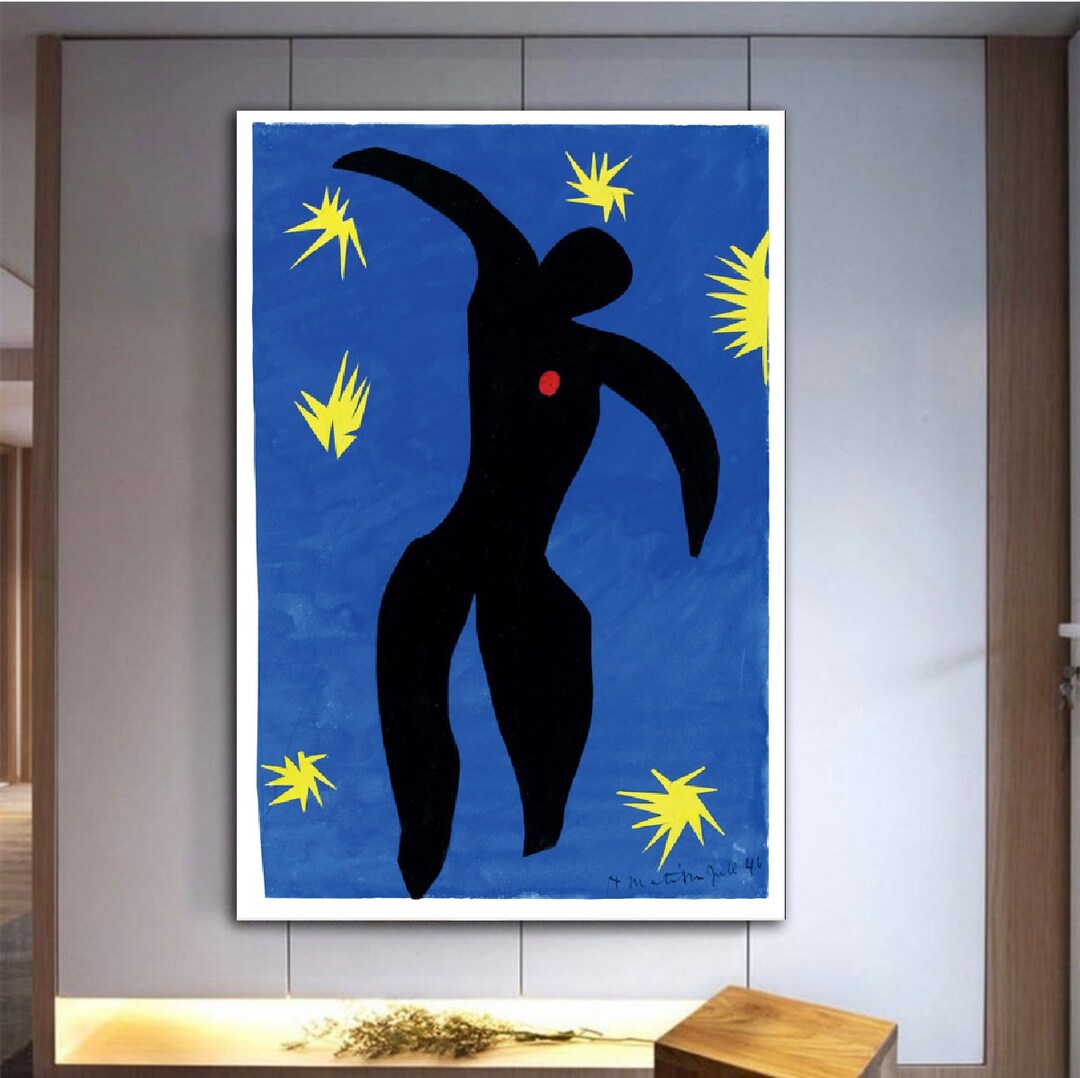 Henri Matisse,the Fall of Icarus, Canvas Wall Art,matisse Canvas ...