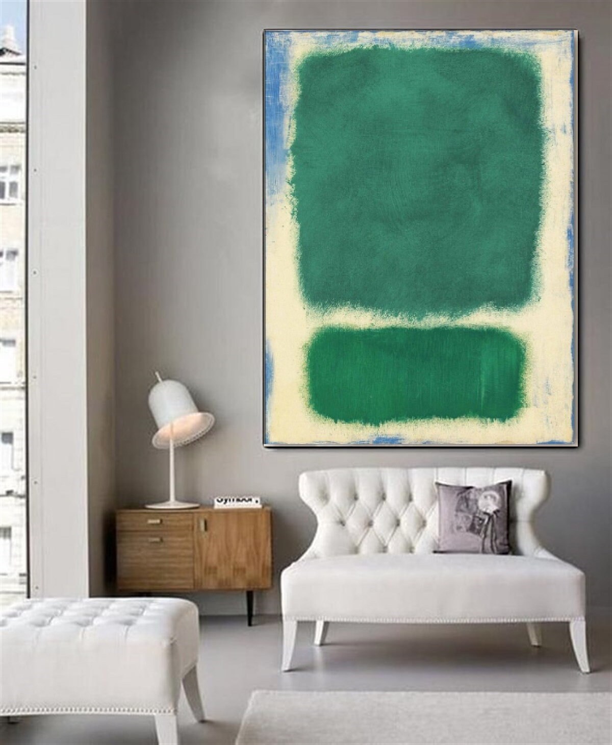 Set of 2, Mark Rothko, Rothko Canvas, Rothko Print Art, Abstract Wall ...