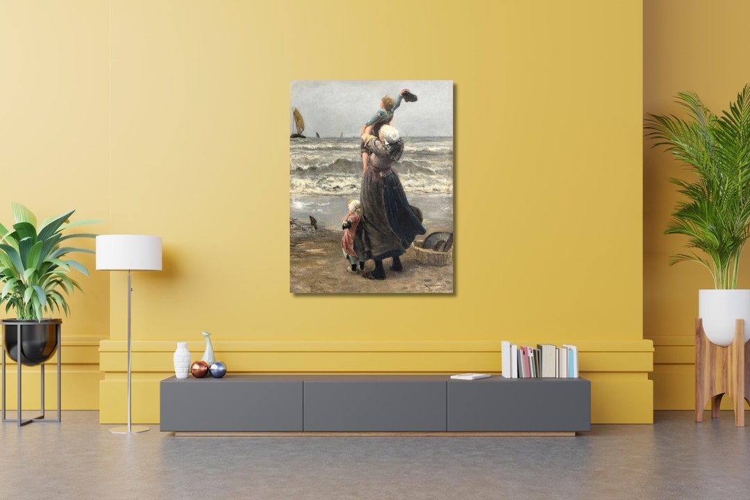Goodbye Father Between, Bernard Blommers, Father Decor, Canvas Wall Art ...