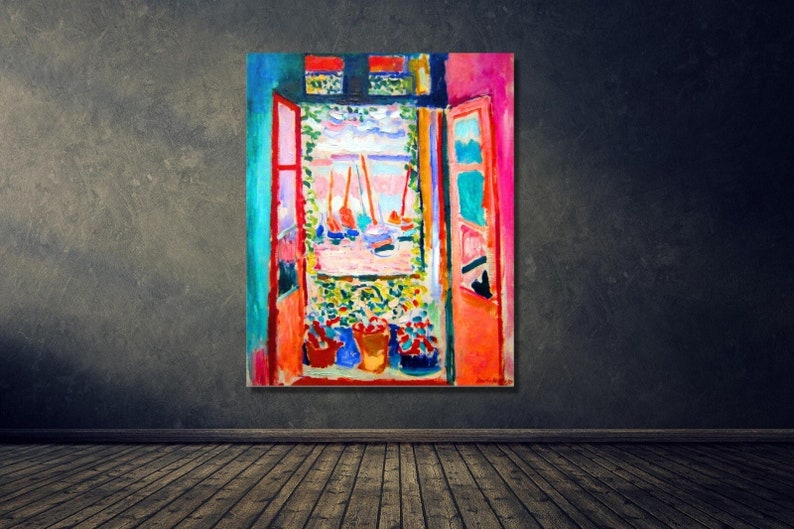 Henri Matisse, Open Window, Collioure, 1905, Modern Art,henri Matisse ...