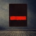Mark Rothko, Rothko Picture Art,black Red and ,black, Mark Rothko 1968 ...