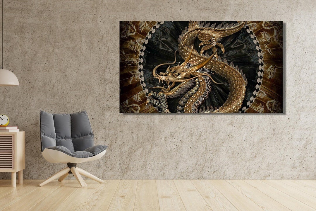 Dragons,american, Dragons Poster,dragons Print Art,ready to Hang,office ...