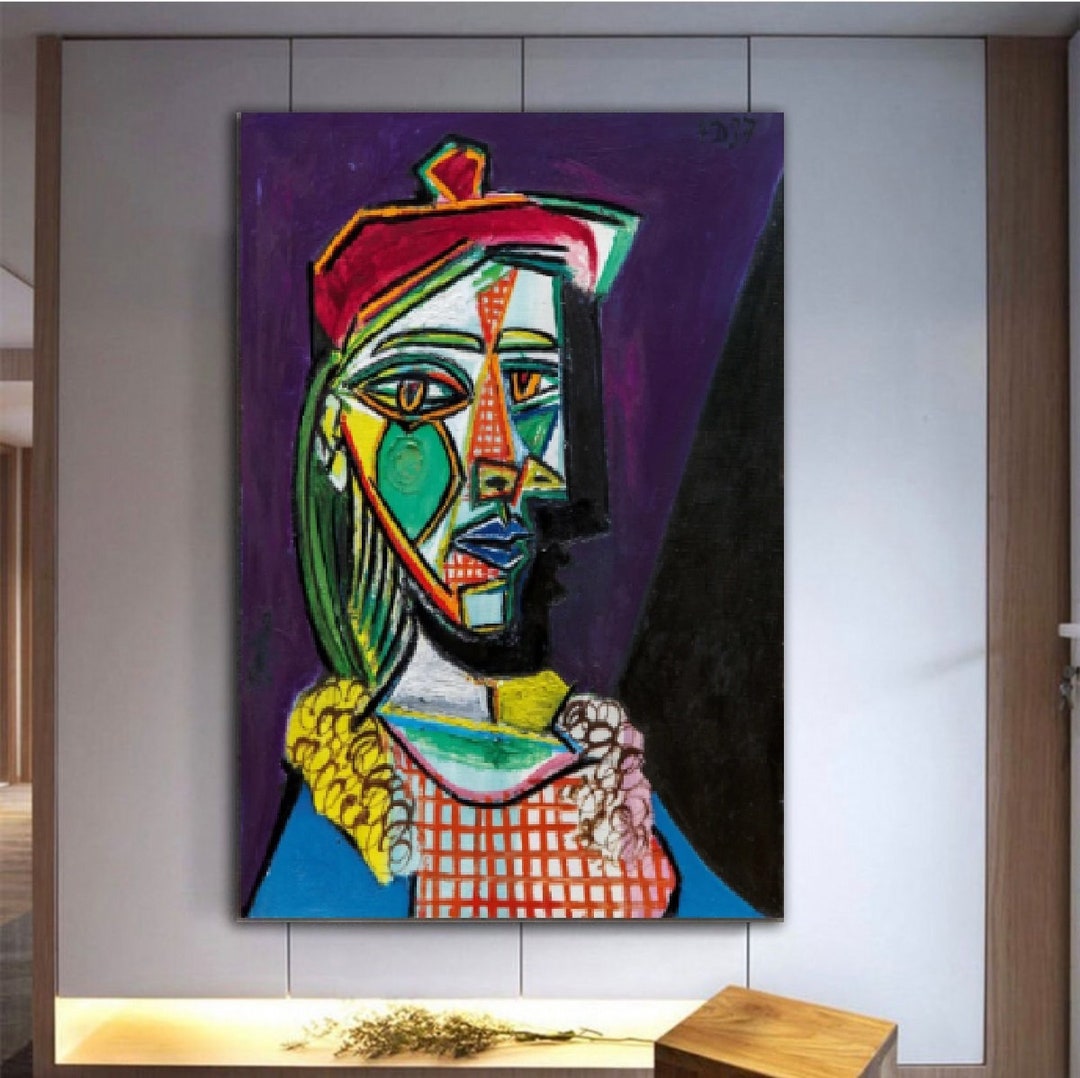 Picasso, Picasso Painting, Picasso in a Beret, Picasso Picture, Picasso ...