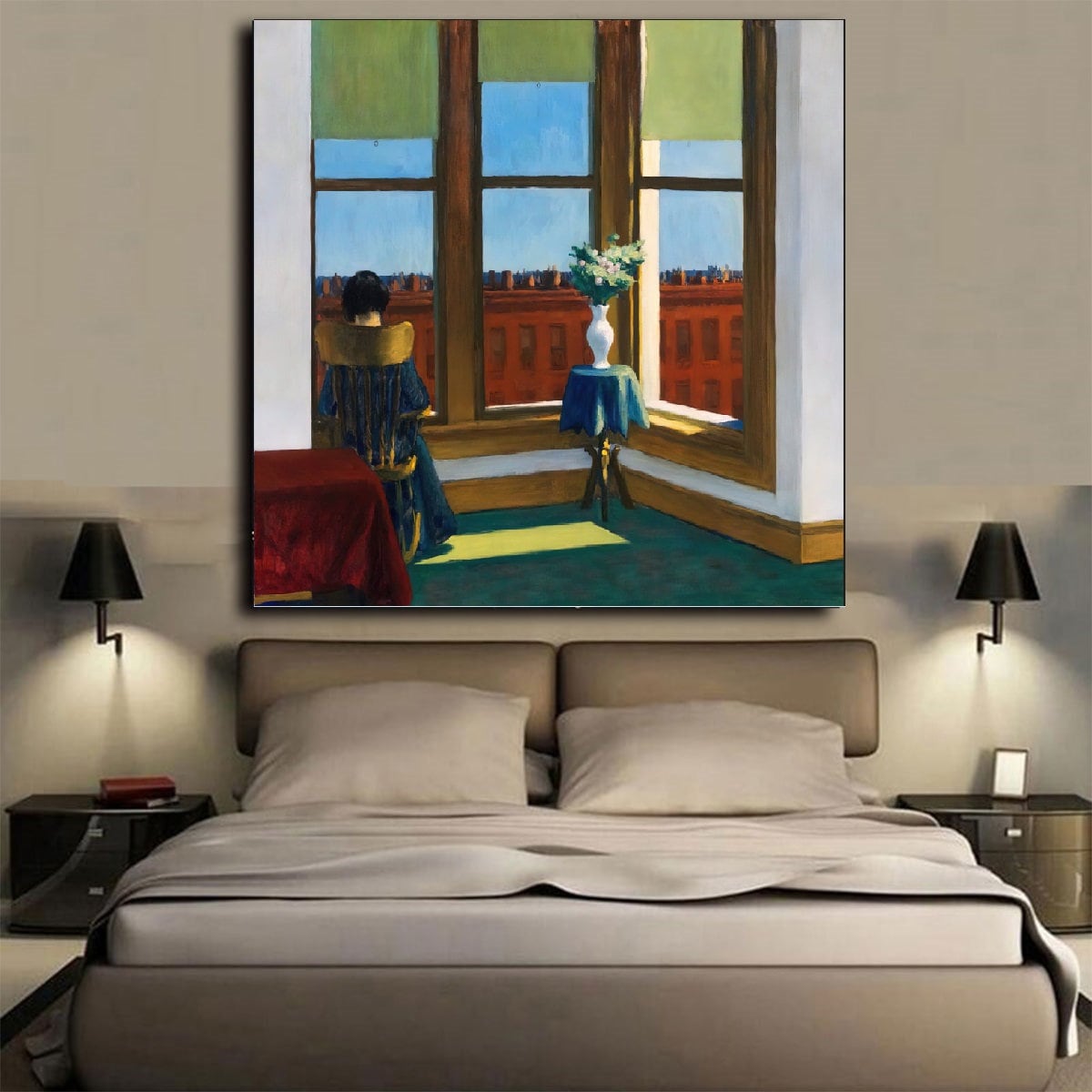 Edward Hopper, Room in Brooklyn, 1932,edward Hopper Art,edward Hopper ...