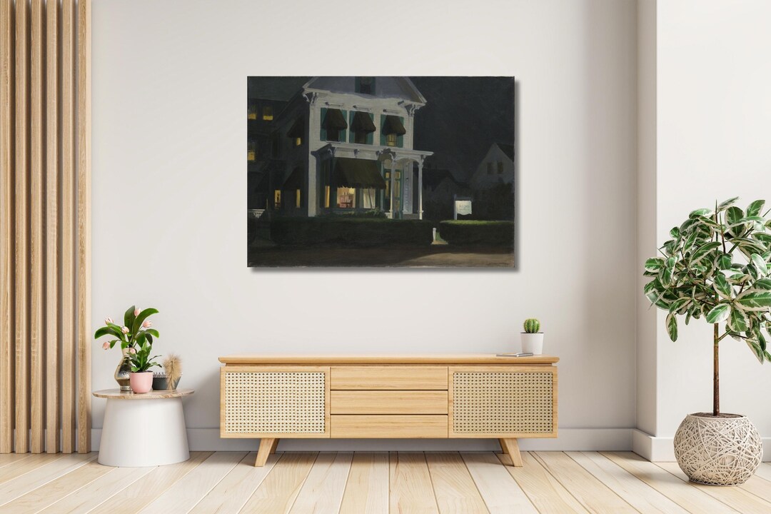 Rooms for Tourists, 1945, Edward Hopper, Canvas Wall Art, Edward Hopper ...