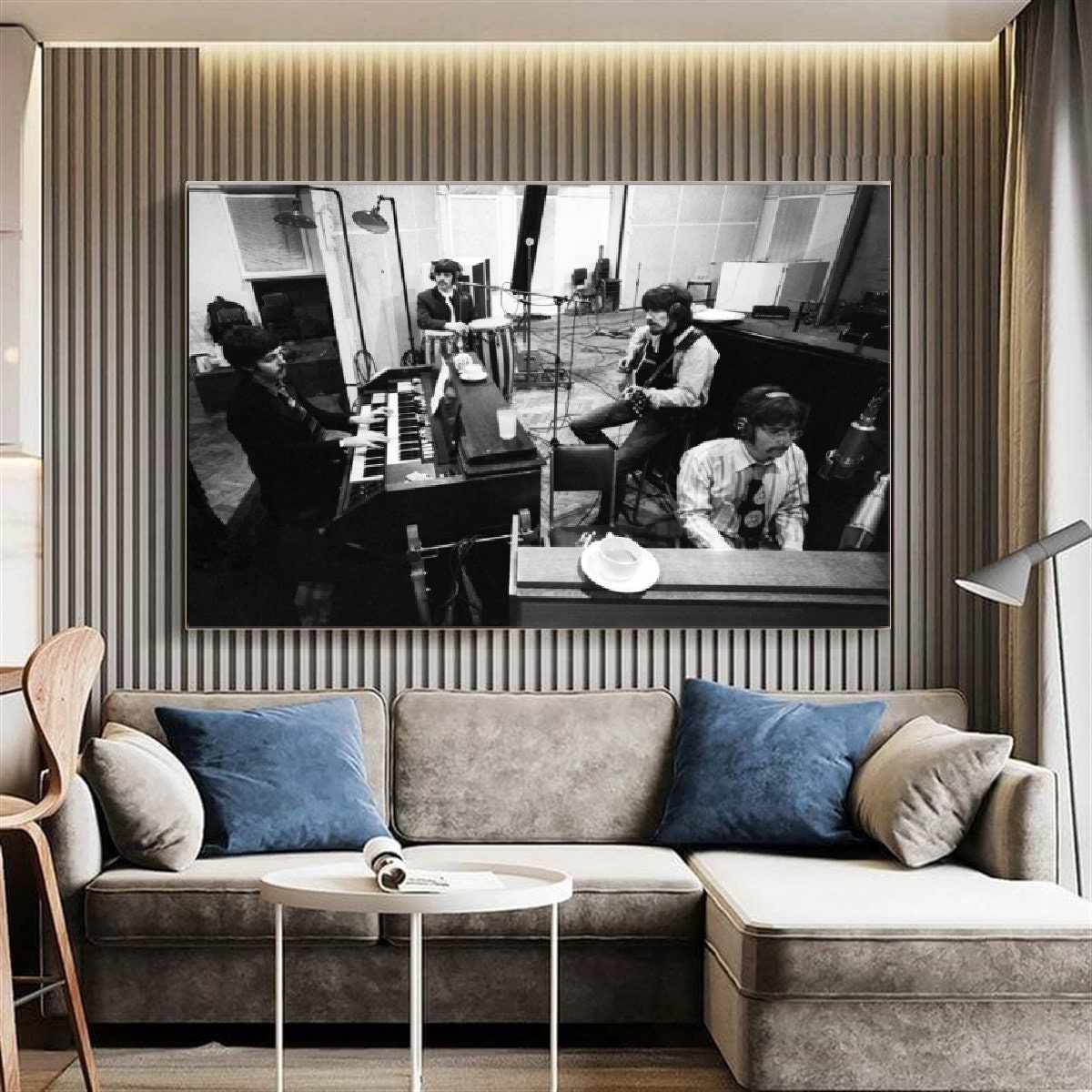 The Beatles,the Beatles Poster,the Beatles Canvas,recording Studio ...