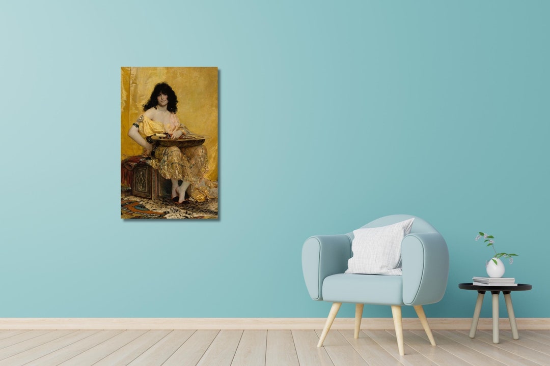 Henri Regnault Salomé, 1870, Henri Regnault Art, Salomé Poster, Canvas ...
