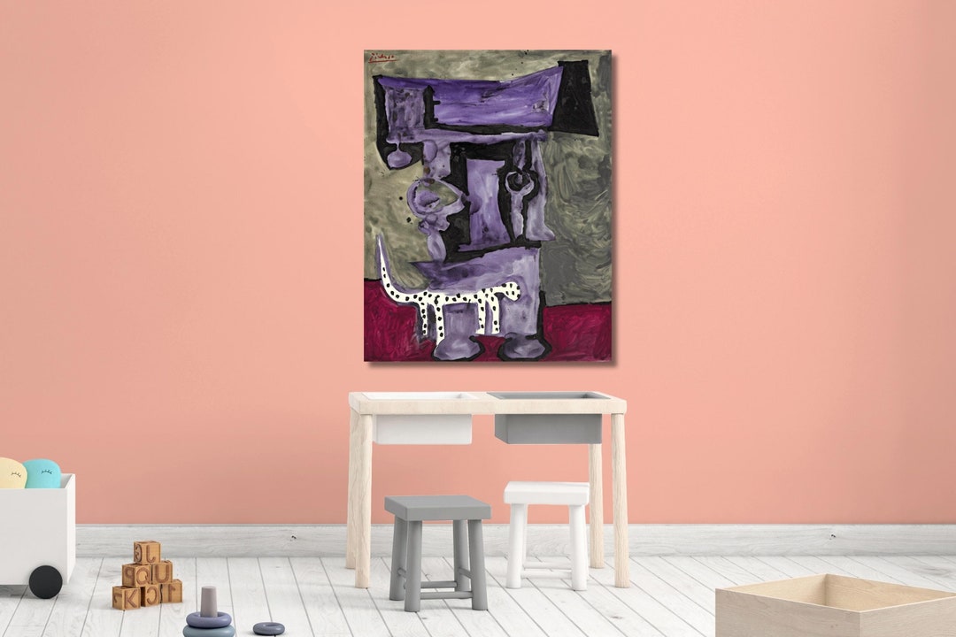 Pablo Picasso, Le Chien Dalmate, the Dalmatian Dog, Canvas Wall Art ...