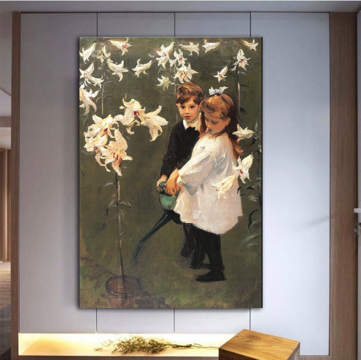 John Singer Sargent, Garden Study of the Vickers Children, 1884 ,john ...