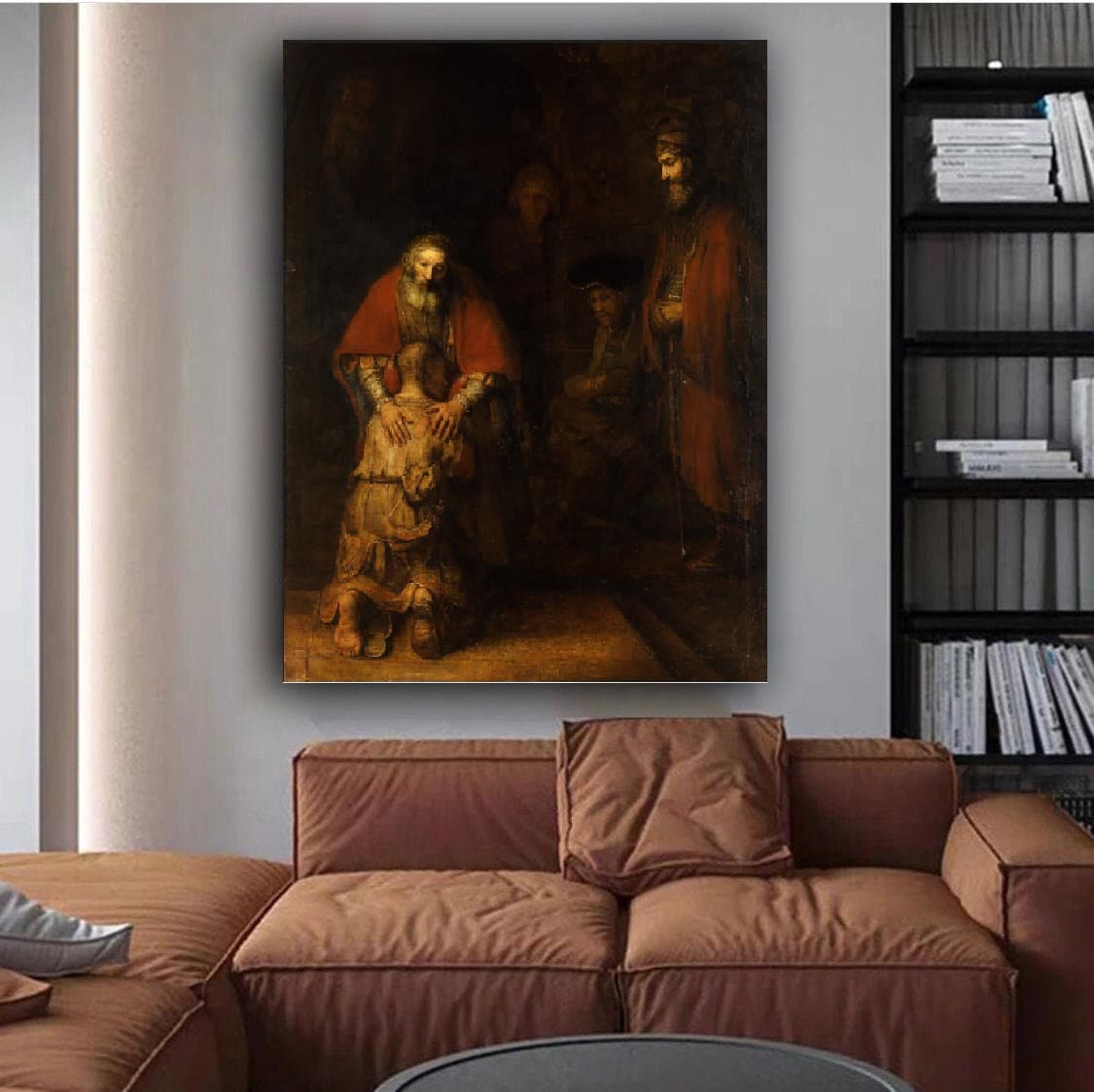 Rembrandt the Return of the Prodigal Son 1663 , Rembrandt Art,prodigal ...