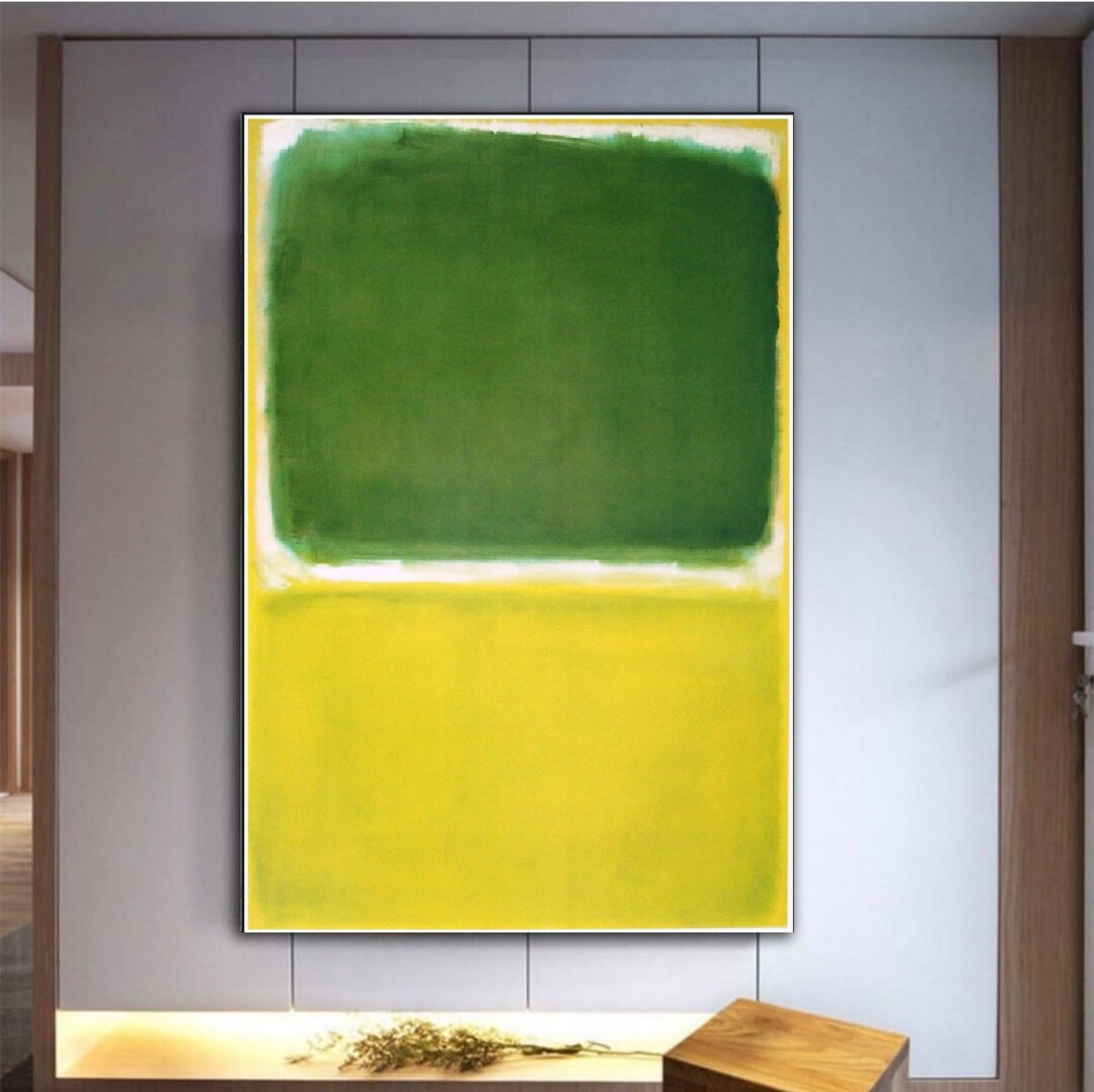 Rothko Painting, Rothko Wall Art, Mark Rothko Canvas, Rothko Abstract ...