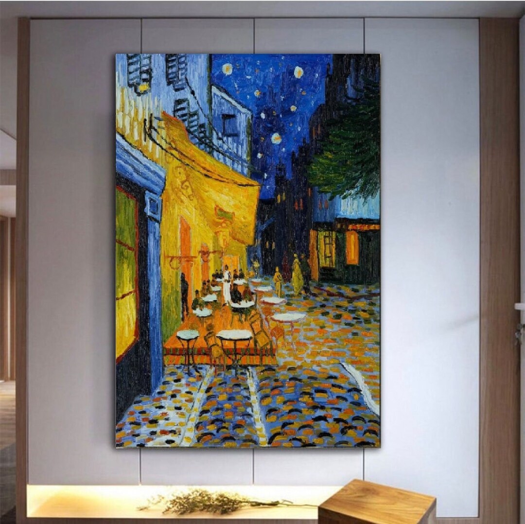 Vincent Van Gogh,van Gogh Exhibition,van Gogh Decor,cafe Terrace, at ...