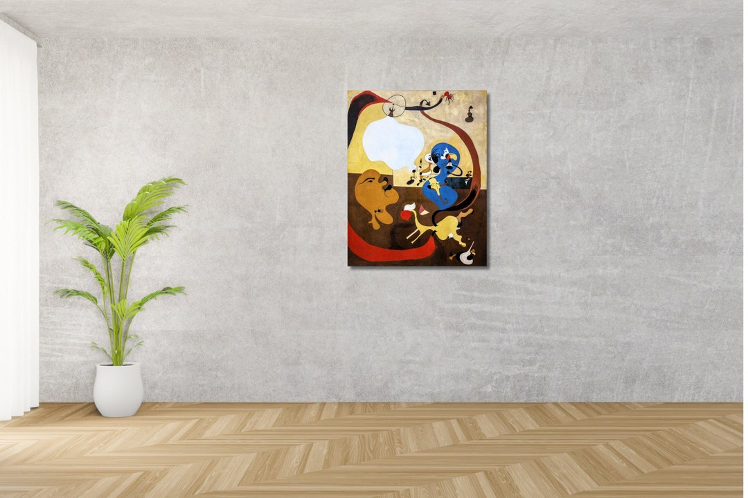 Joan Miró, Dutch Interior II, Abstrakte Wandkunst, Joan Miró Kunst ...