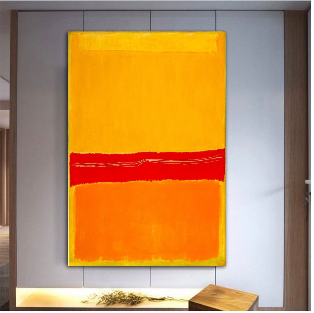 Mark Rothko Print Mark Rothko Painting Rothko Museum Exhibition,rothko ...