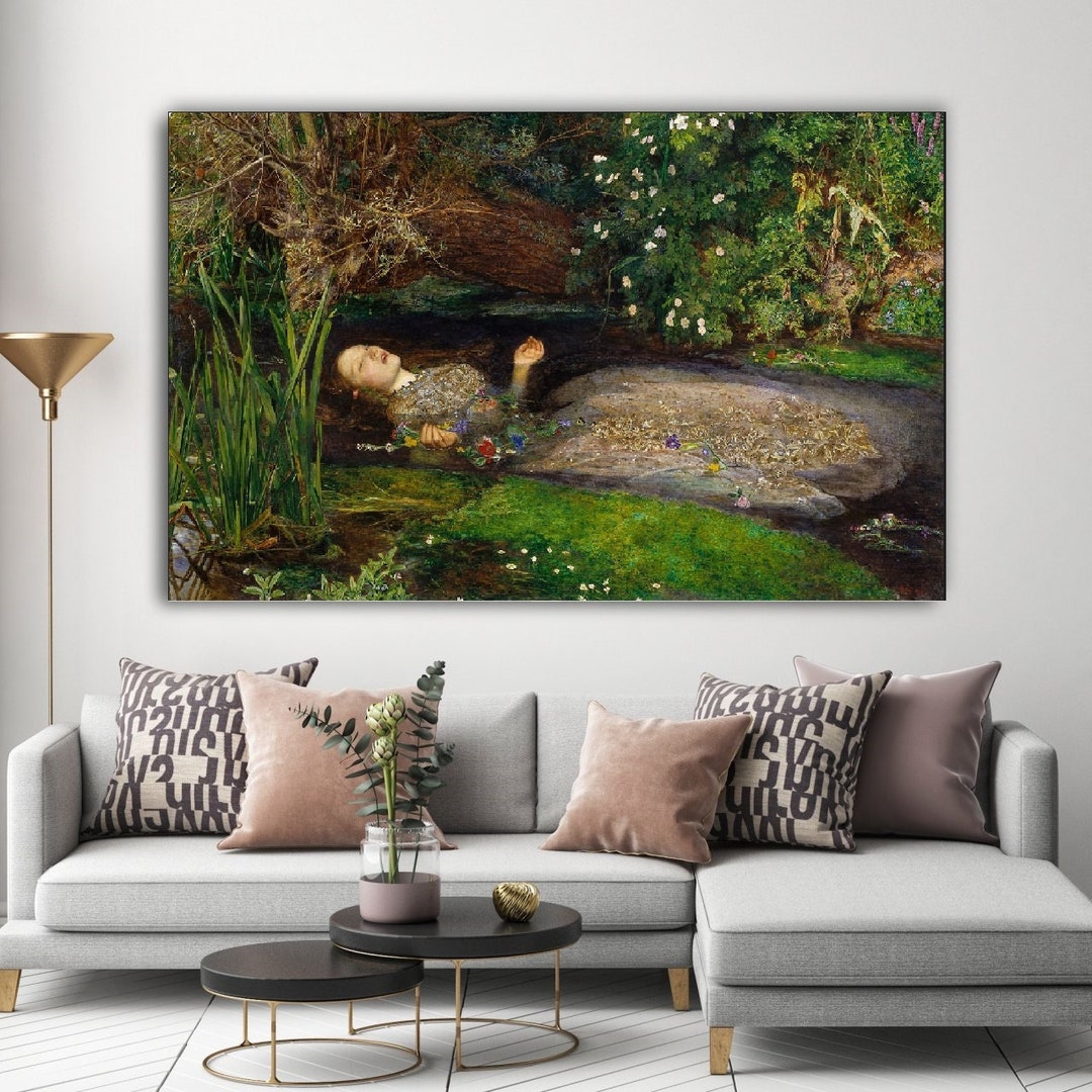 Ophelia", by John Everett Millais the Tragic Story of Ophelia, Room ...