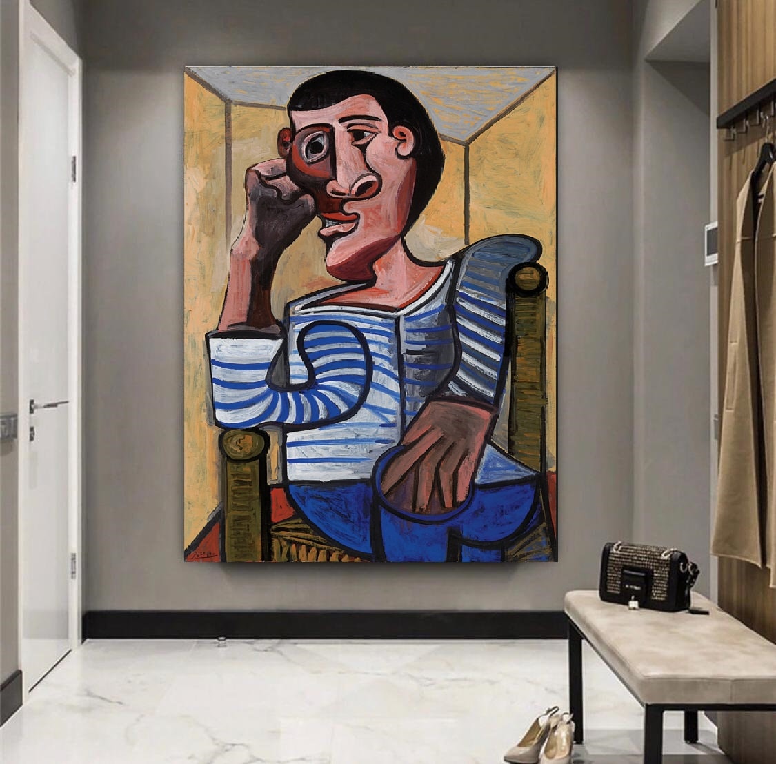Pablo Picasso's, Sailor Decor,picasso Canvas, Picasso Art, Living Room ...