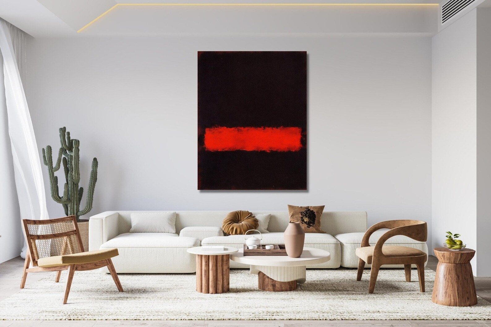 Mark Rothko, Rothko Picture Art,black Red and ,black, Mark Rothko 1968 ...
