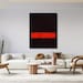 Mark Rothko, Rothko Picture Art,black Red and ,black, Mark Rothko 1968 ...