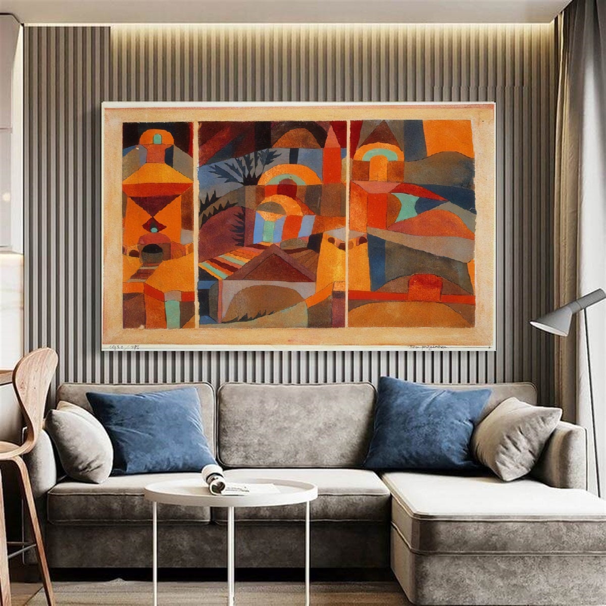 Paul Klee, Temple Gardens, 1920,paul Klee Art,gallery Wrapped,paul Klee ...