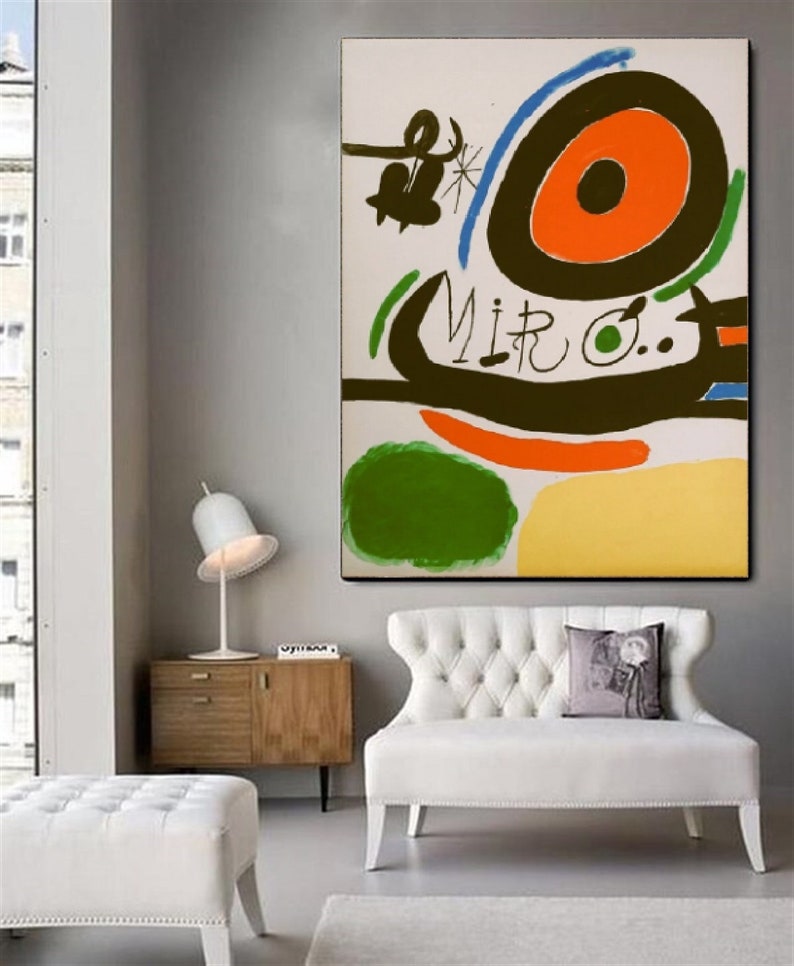 Joan Miro,joan Miro Poster,exhibition Poster,osaka Exhibition,ceramic ...