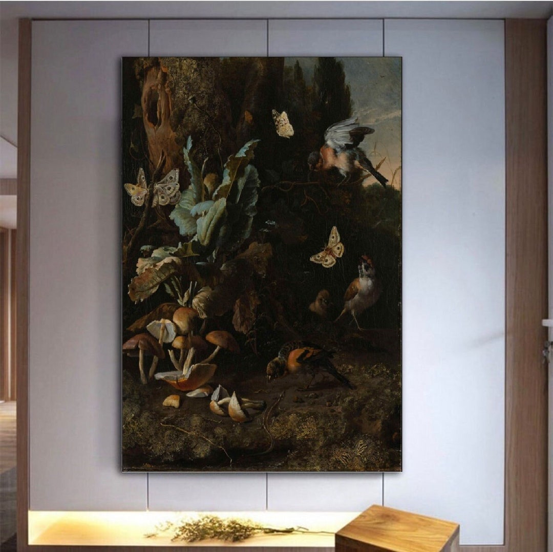 Melchior D' Hondecoeter, 1668, Animals and Plants ,hondecoeter Art ...