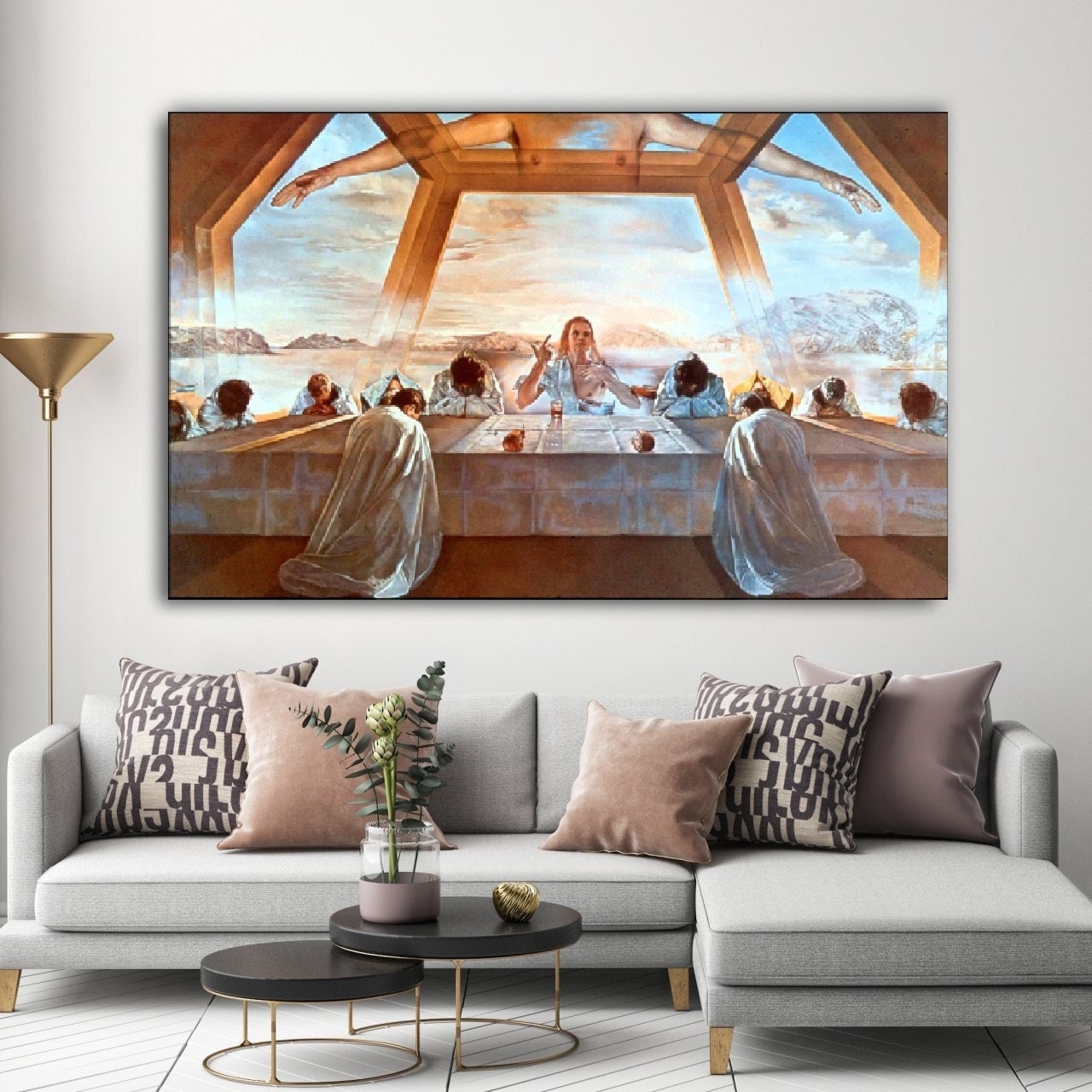 Salvador Dali The Sacrament Of The Last Supper