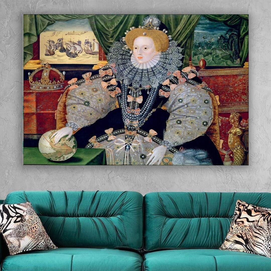 George Gower the Armada Portraitgeorge Gower Artarmada - Etsy