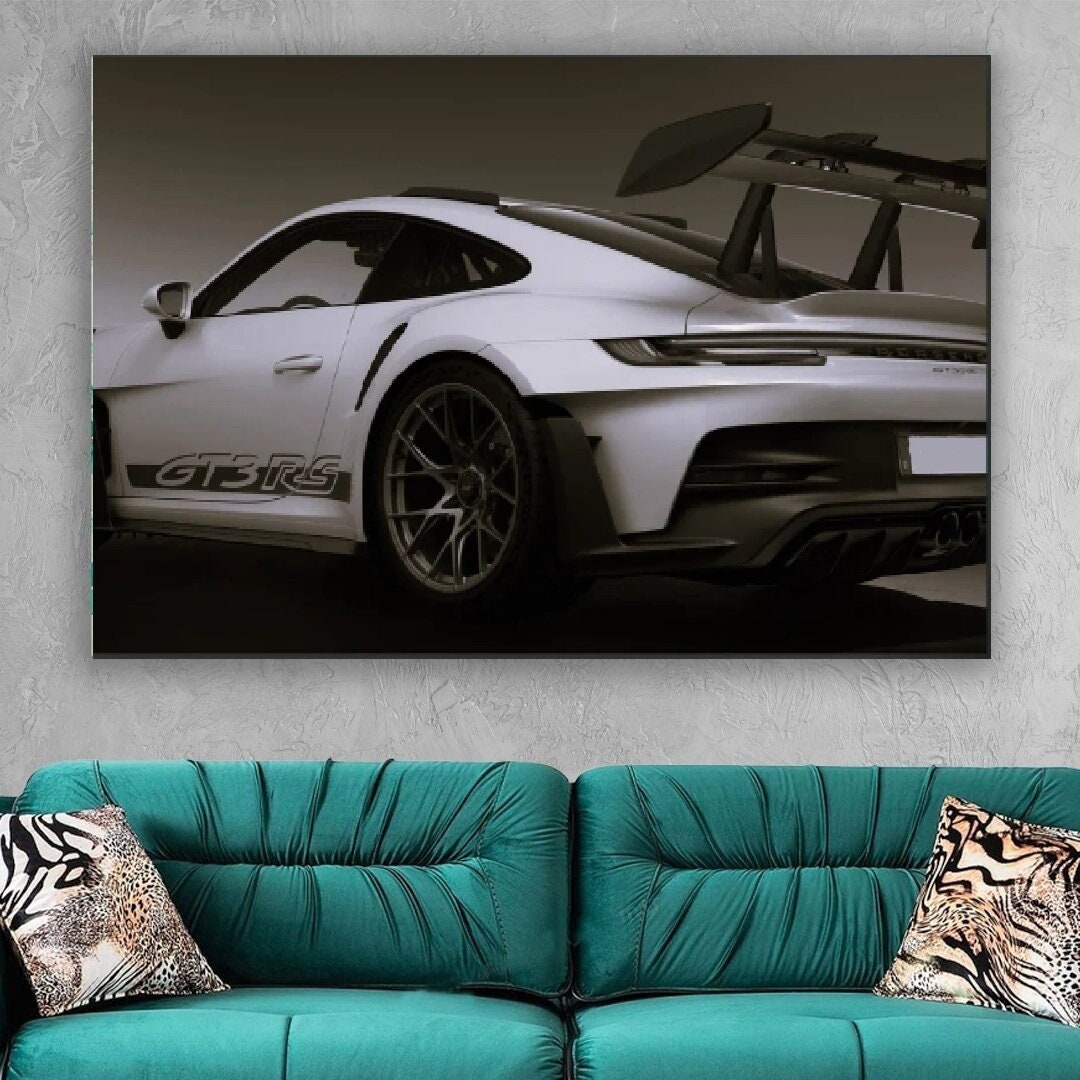Porsche 911 GT3 RS, Sport Car Picture, Living Room Decor,porsche Car ...