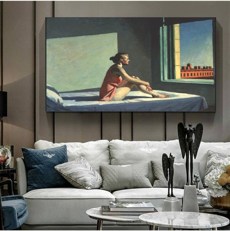 Edward Hopper, Hopper Art,edward Hopper Poster, American Realist Art ...