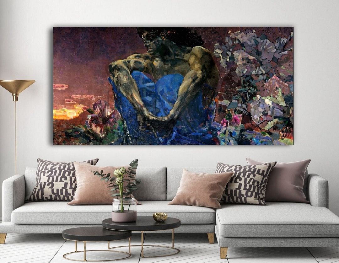 Mikhail Vrubel, the Demon Seated,mikhail Vrubel Art,demon Seated Decor ...