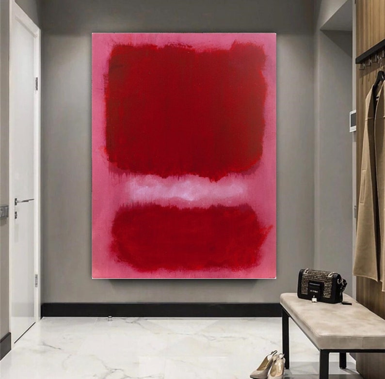 Rothko Painting Rothko Wall Art Mark Rothko Canvas Rothko - Etsy