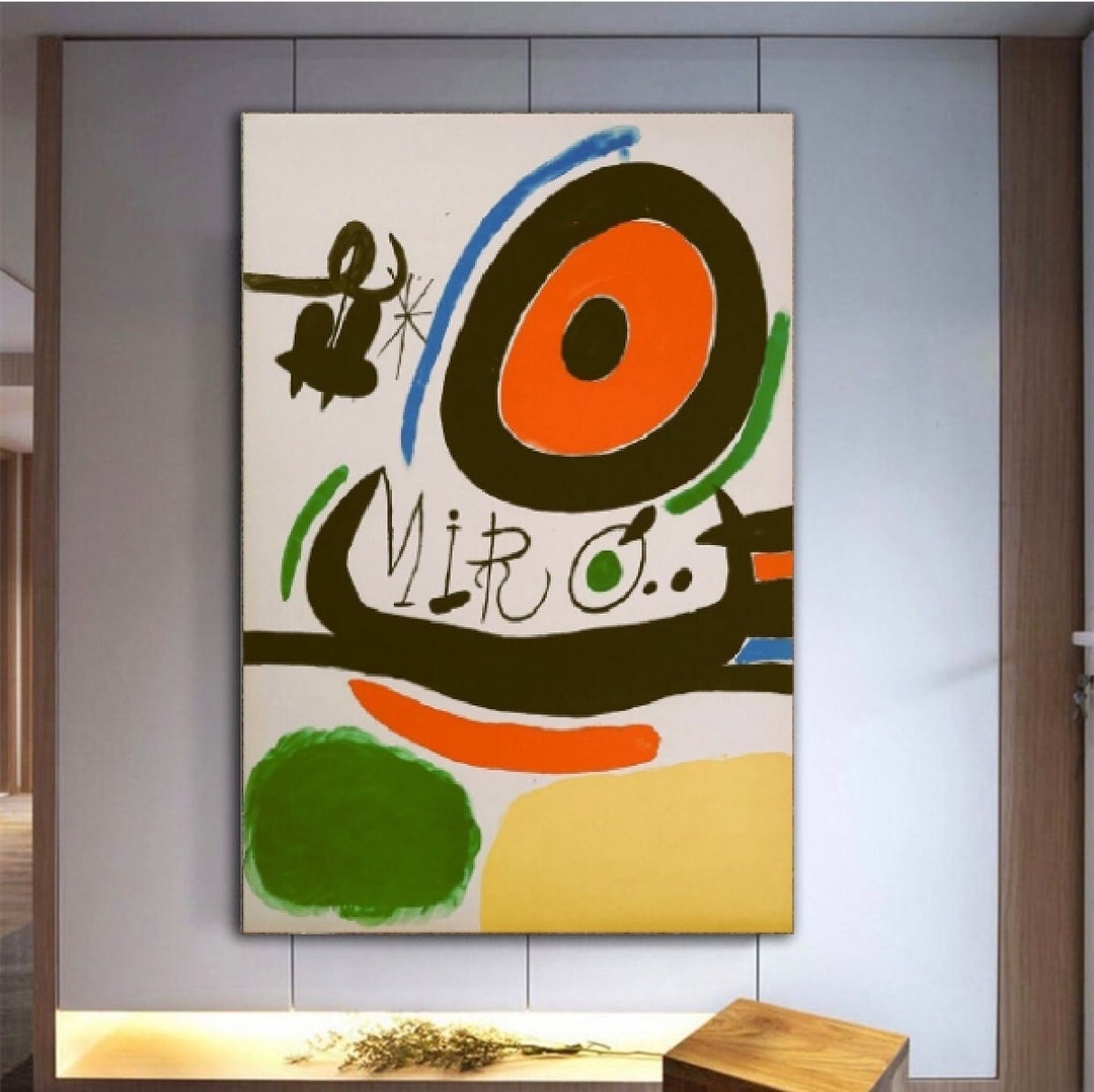 Joan Miro,joan Miro Poster,exhibition Poster,osaka Exhibition,ceramic ...