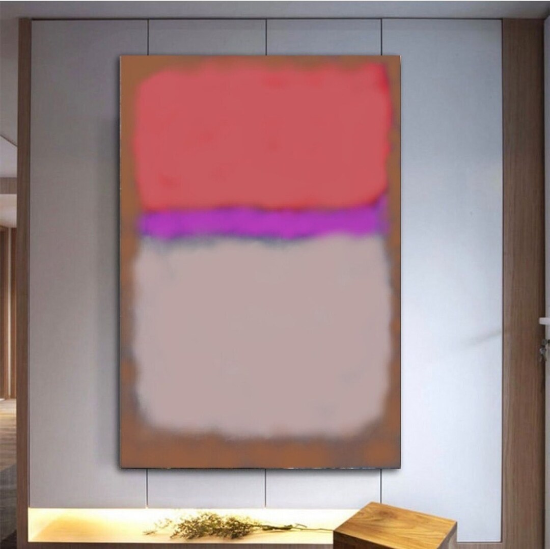 Rothko Painting, Rothko Wall Art, Mark Rothko Canvas, Rothko Abstract ...