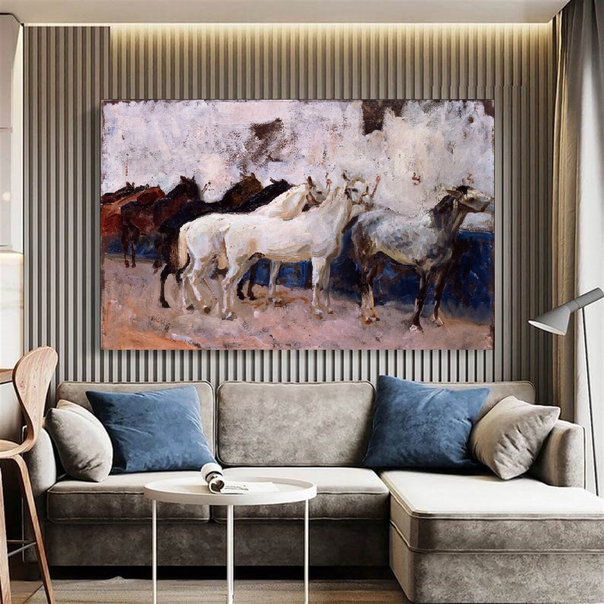 John Singer Sargent, Horses at Palma, 1908 ,canvas Print,john Singer ...