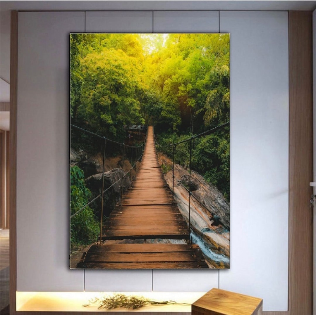 Suspension Bridge,bridge Poster,bridge Picture,bridge Wall Art ...
