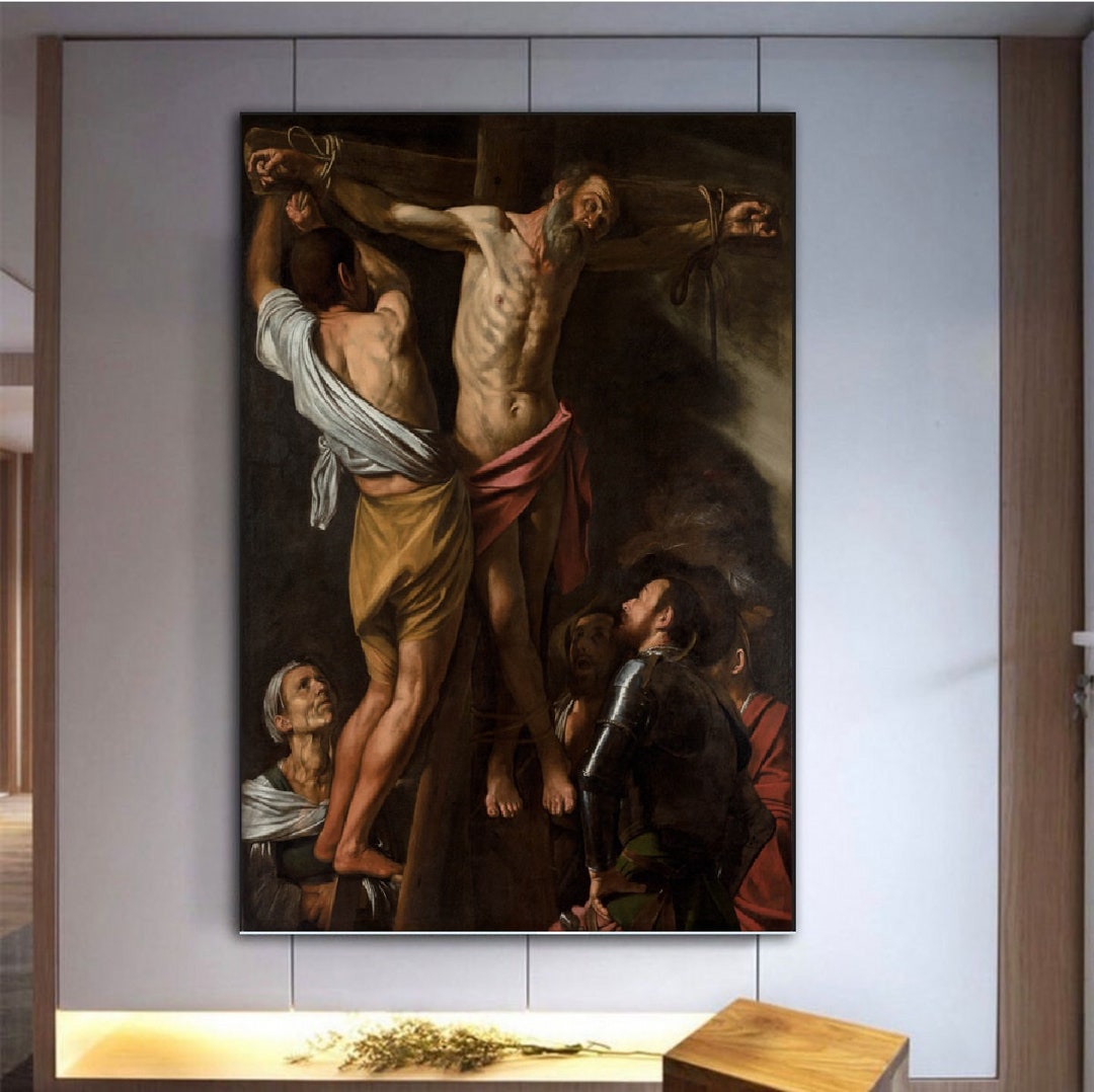 Caravaggio, 1607 - the Crucifixion of Saint Andrew,caravaggio Art, the ...
