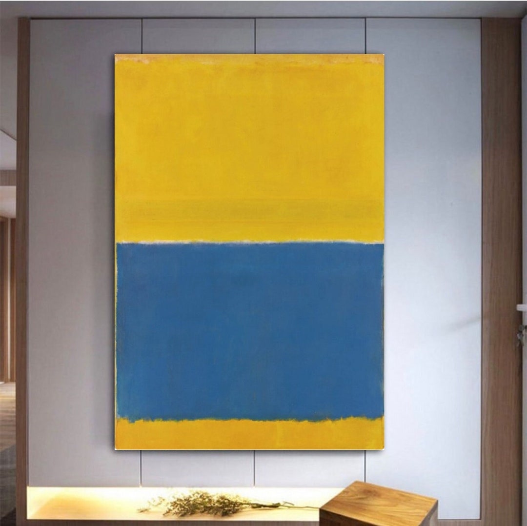 Rothko Painting, Rothko Wall Art, Mark Rothko Canvas, Rothko Abstract ...